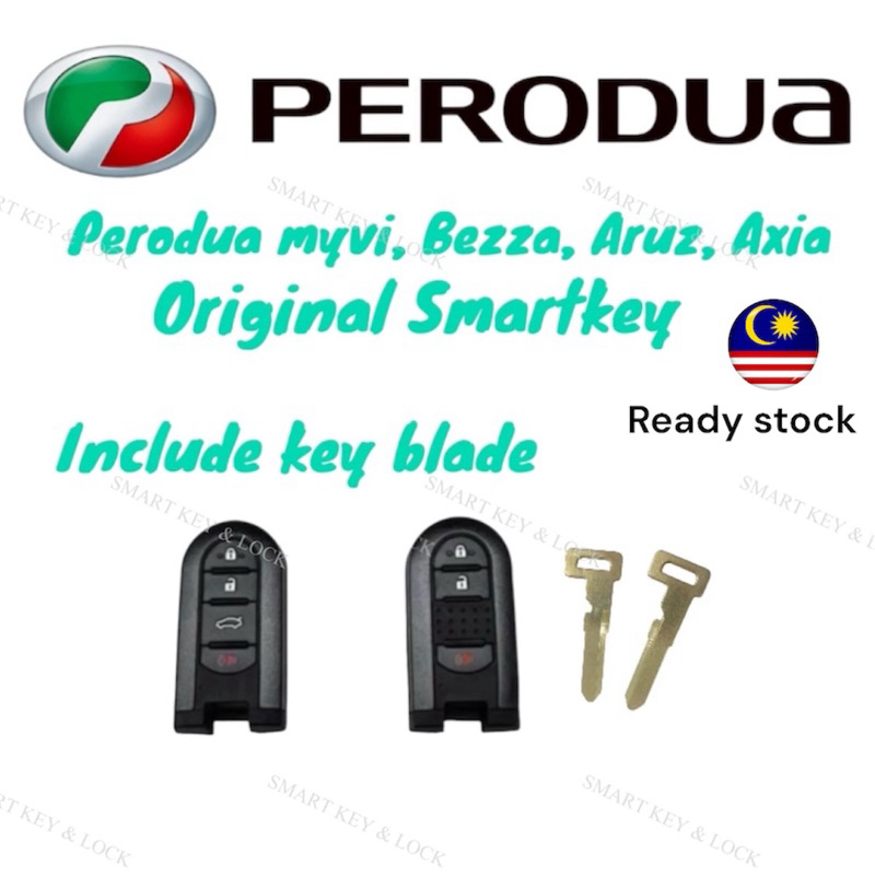 original perodua smart key myvi smart key axia smart key aruz smart key ...