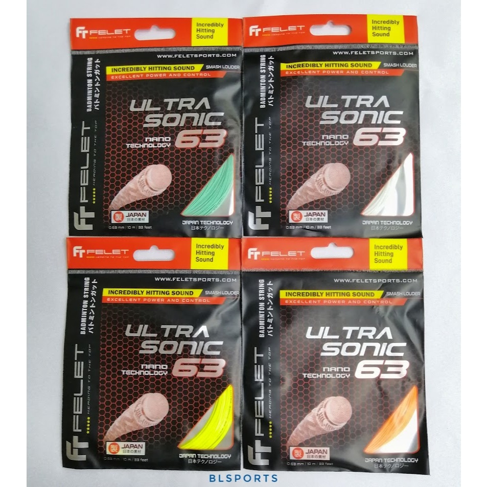 FELET String ULTRA SONIC 63 (Original Made In Japan) | Shopee Malaysia