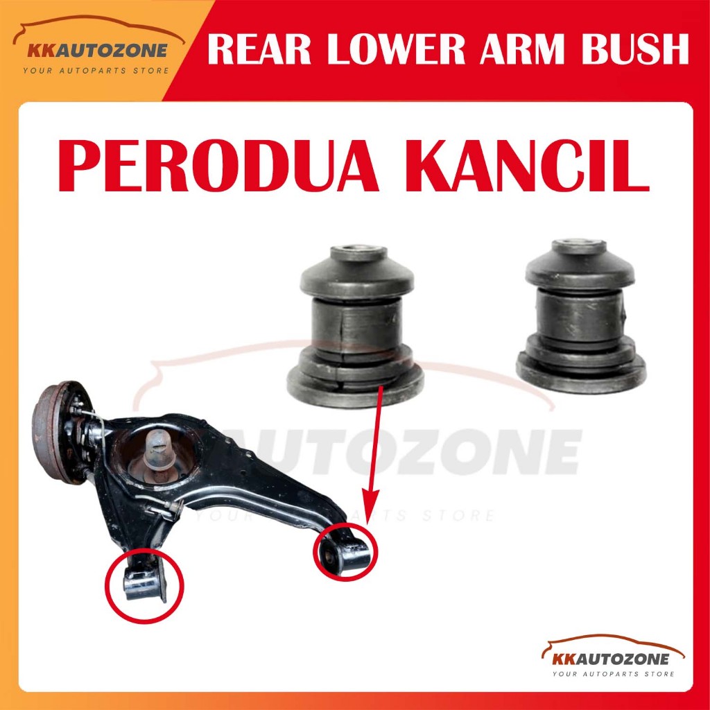 *High Quality* Rear Lower Arm bush (Belakang) Perodua Kancil 660 850 ...