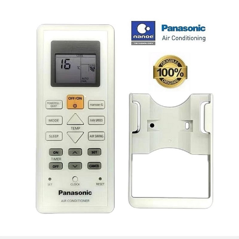 Original PANASONIC nanoe-G Air Conditioner Remote Control (15930) For ...