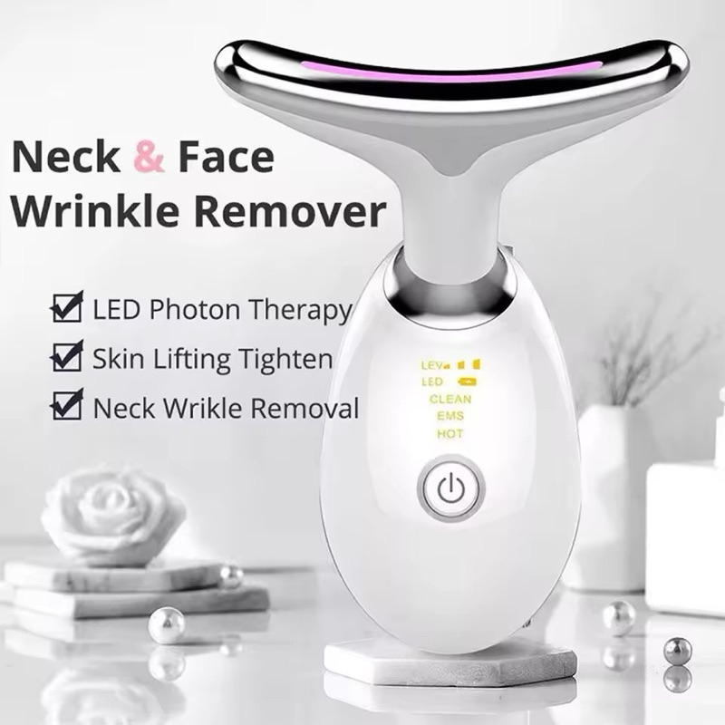 Face Machine Neck Lifting Beauty Device Anti Wrinkle Facial Massager ...