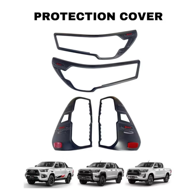 tail lamp protection cover for new hilux rogue (right side only ...