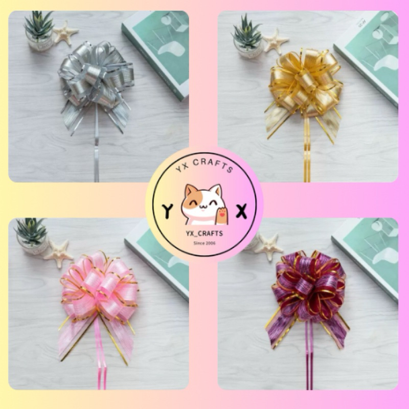🔥READY STOCK🔥Pull Ribbon Large Size 13cm*5cm Ribon Tarik | Shopee Malaysia