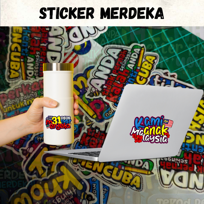 Sticker Merdeka,Sticker Quote,motivational quote,hari kemerdekaan ...