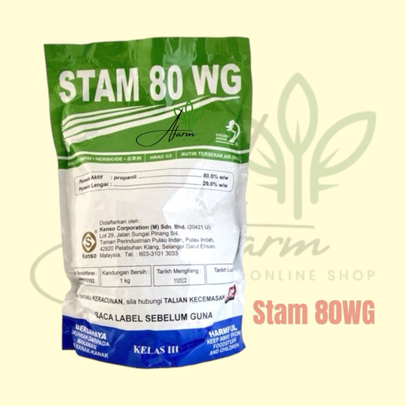 STAM 80WG 1Kg|Racun Rumpai|Padi|Propanil 80% | Shopee Malaysia
