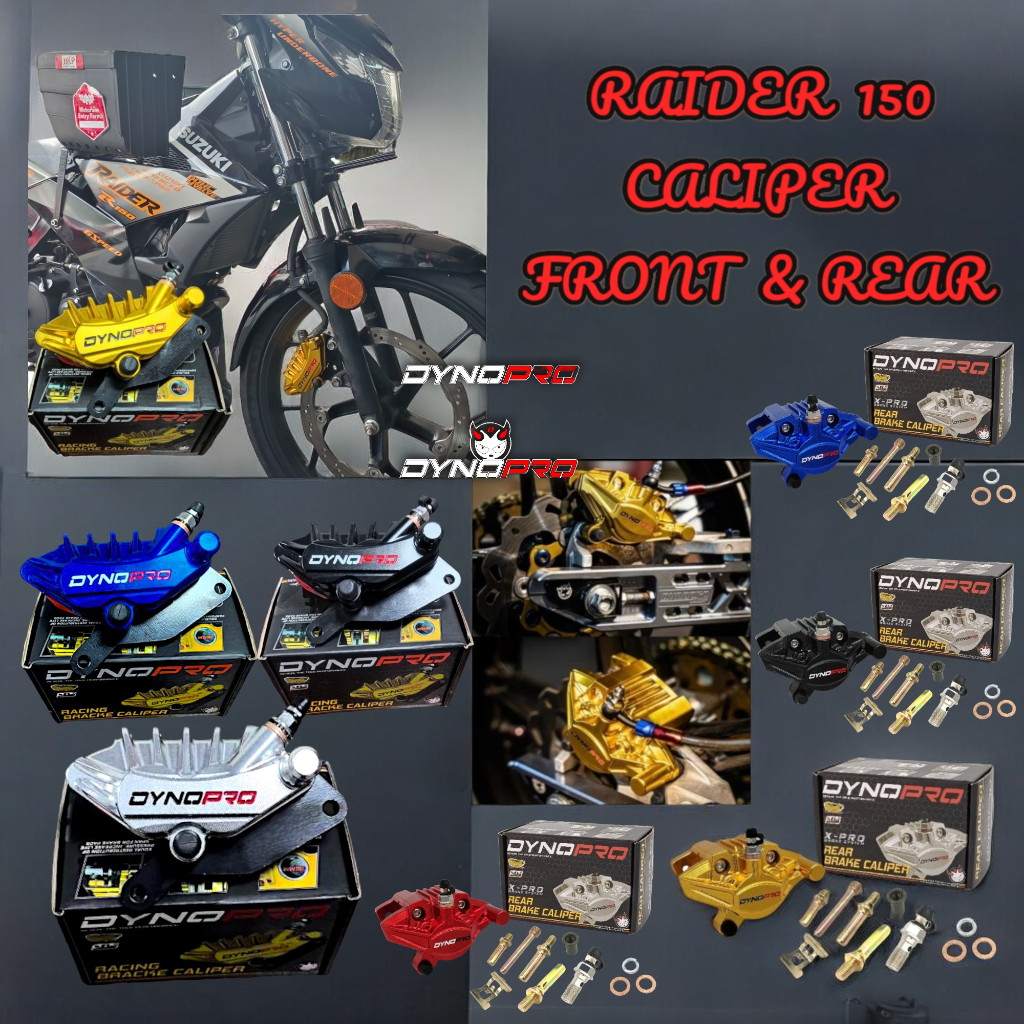 DYNOPRO SUZUKI RAIDER 150 BELANG 150 REAR & FRONT CALIPER | Shopee Malaysia
