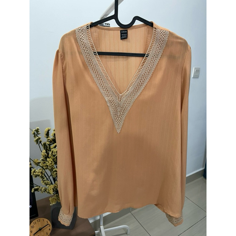 Preloved blouse by Shein | Shopee Malaysia