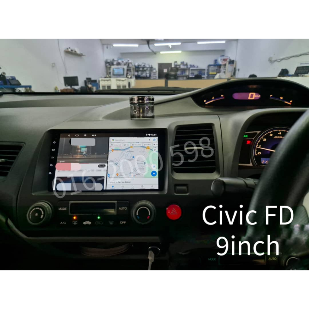 Honda Civic FD 2006-2011 ANDROID PLAYER CASING 9INCH | Shopee Malaysia