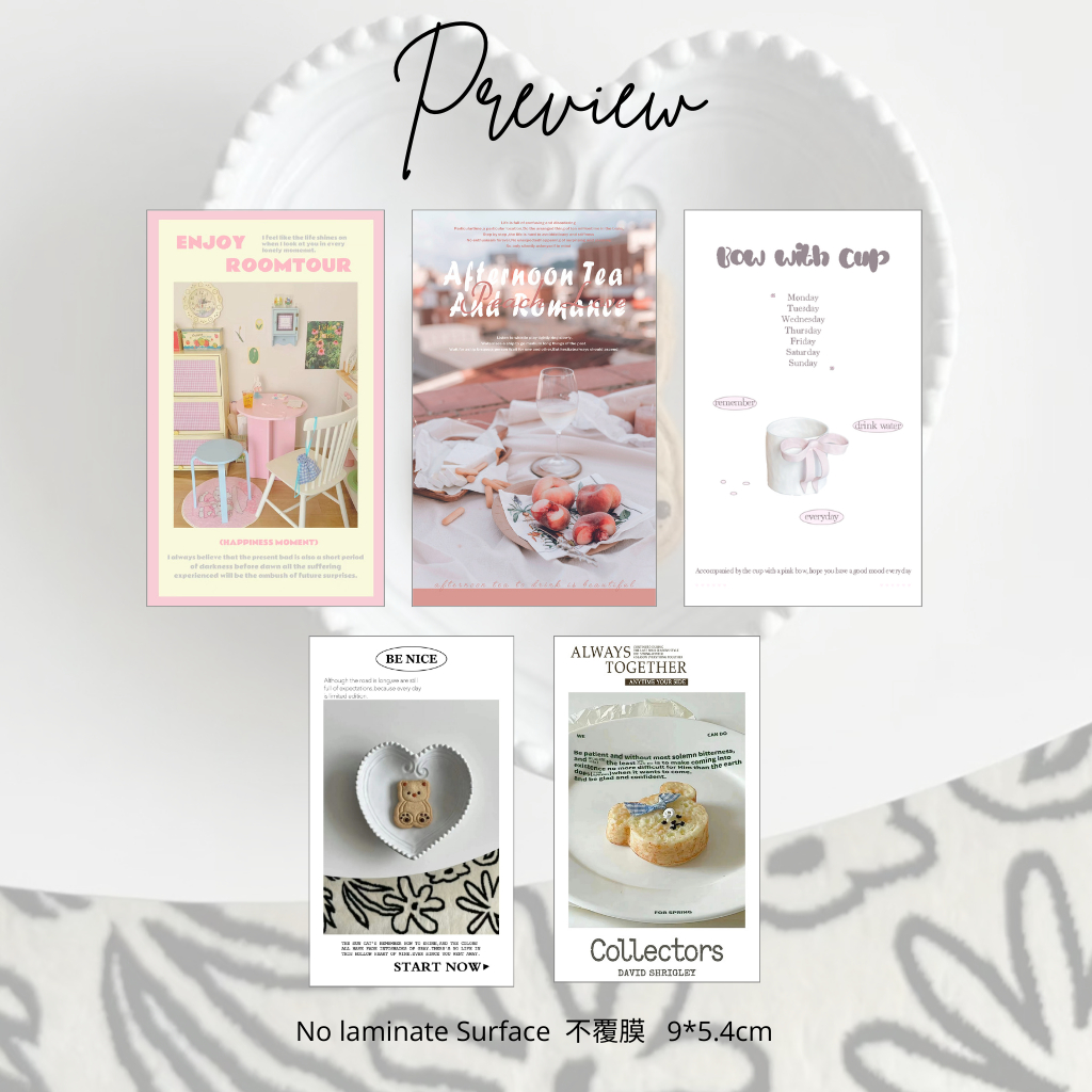 Ins Sealing stickers label ins stickers 封口贴 打包材料 简约 文艺 可爱 | Shopee Malaysia