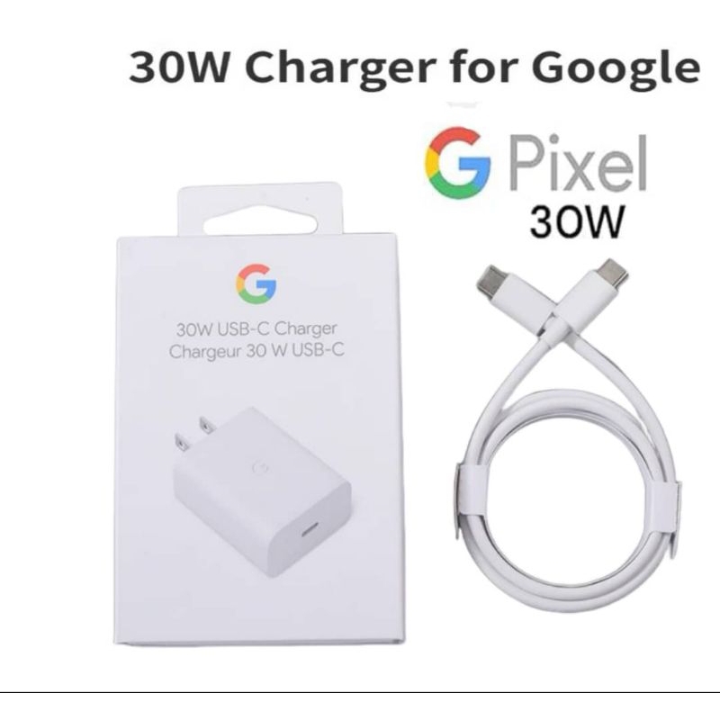 [Original Import] Google Pixel 8 7 6 5 Pro 6A 5A 4XL 3 2 XL [30W] USB-C Power Charge Rapid UK ...