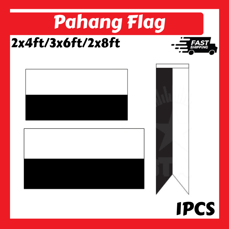 【Pahang】Nylon Polyester/TC Pahang Flag Bendera Pahang Bendera Negeri Pahang Pahang Darul Makmur ...