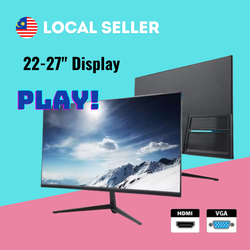 22-27 inch Computer Monitor PC Monitor 19-24inch Laptop Office Gaming ...