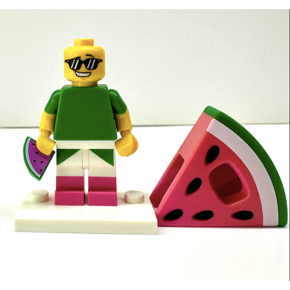 Lego Minifigures CMF coltlm2-8 Watermelon Dude The Lego Movie 2 ...