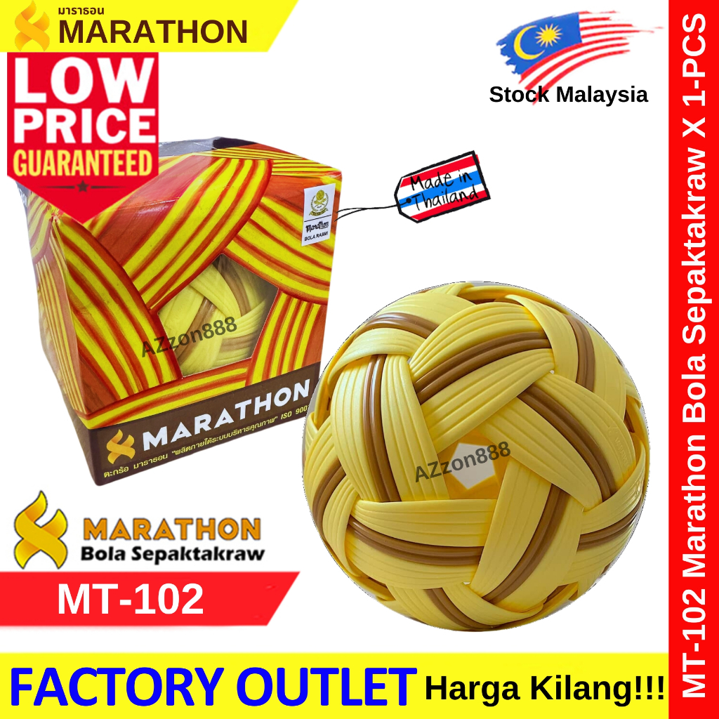 【MT-102】Marathon Bola Sepak Takraw Ball #MT-102 #Marathon #Bola #Sepak #Takraw #Thailand ...