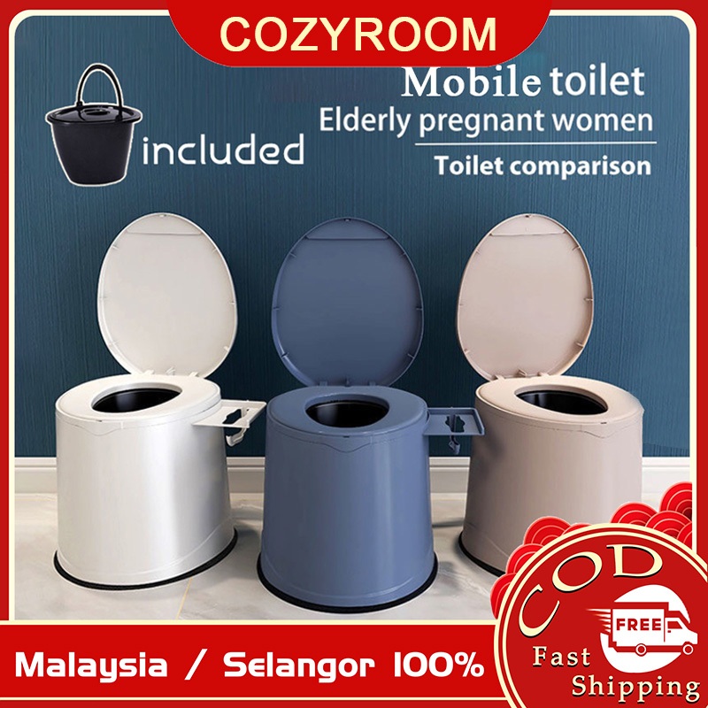 Portable Toilet bowl Elderly Toilet Pregnant Women Toilet Bowl Plastic ...
