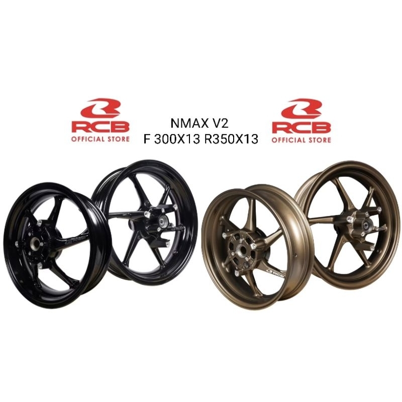 ORIGINAL RCB SP500 SPORT RIM 13 INCH FOR NMAX V2 V3 | Shopee Malaysia