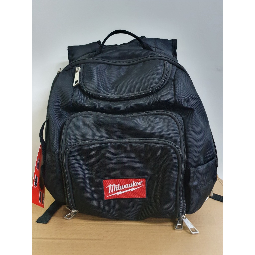 Original Milwaukee Tradesman Backpack Bag - Model 4932-4642-52 | Shopee ...