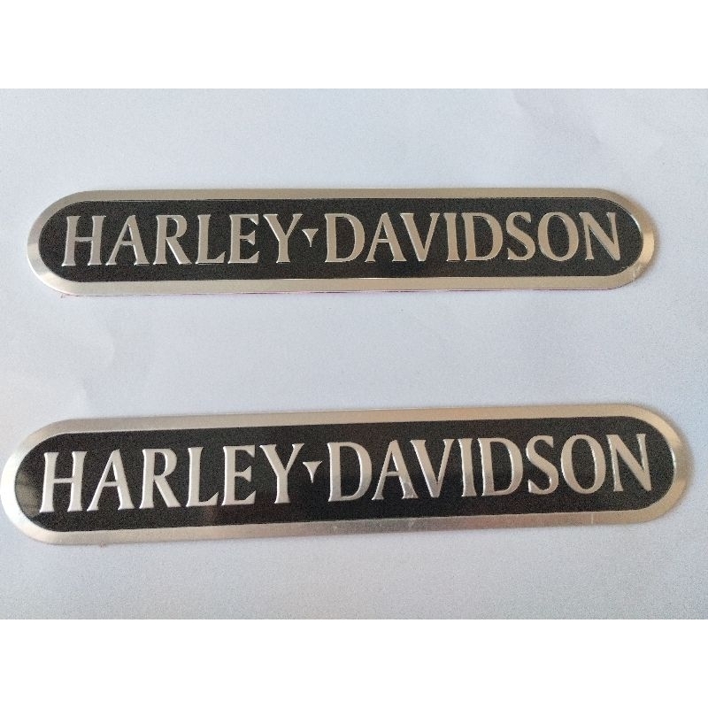 FLEXIBLE harley davidson emblem 2pc tank softail dyna roadking ...