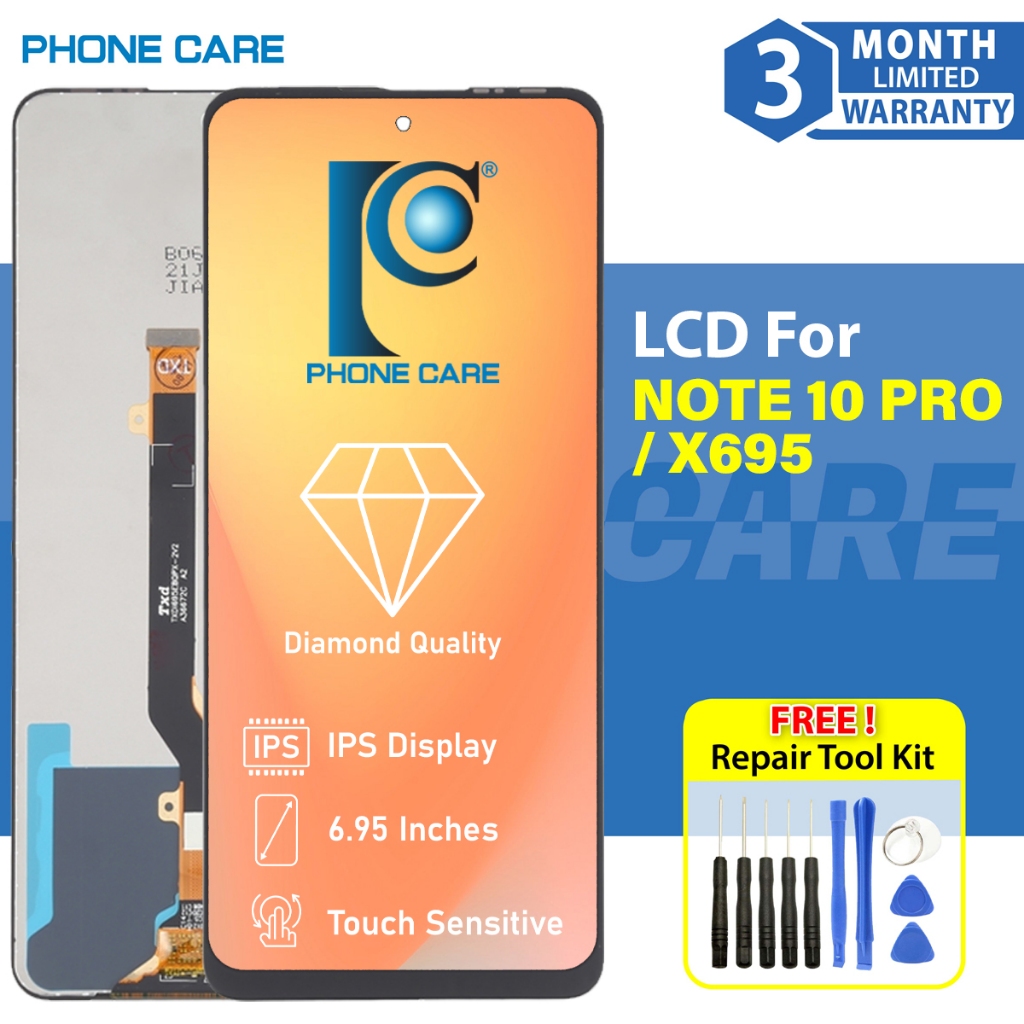 Lcd For Infinix Note 10 Pro X695 (With Touch Screen Display) | Shopee ...