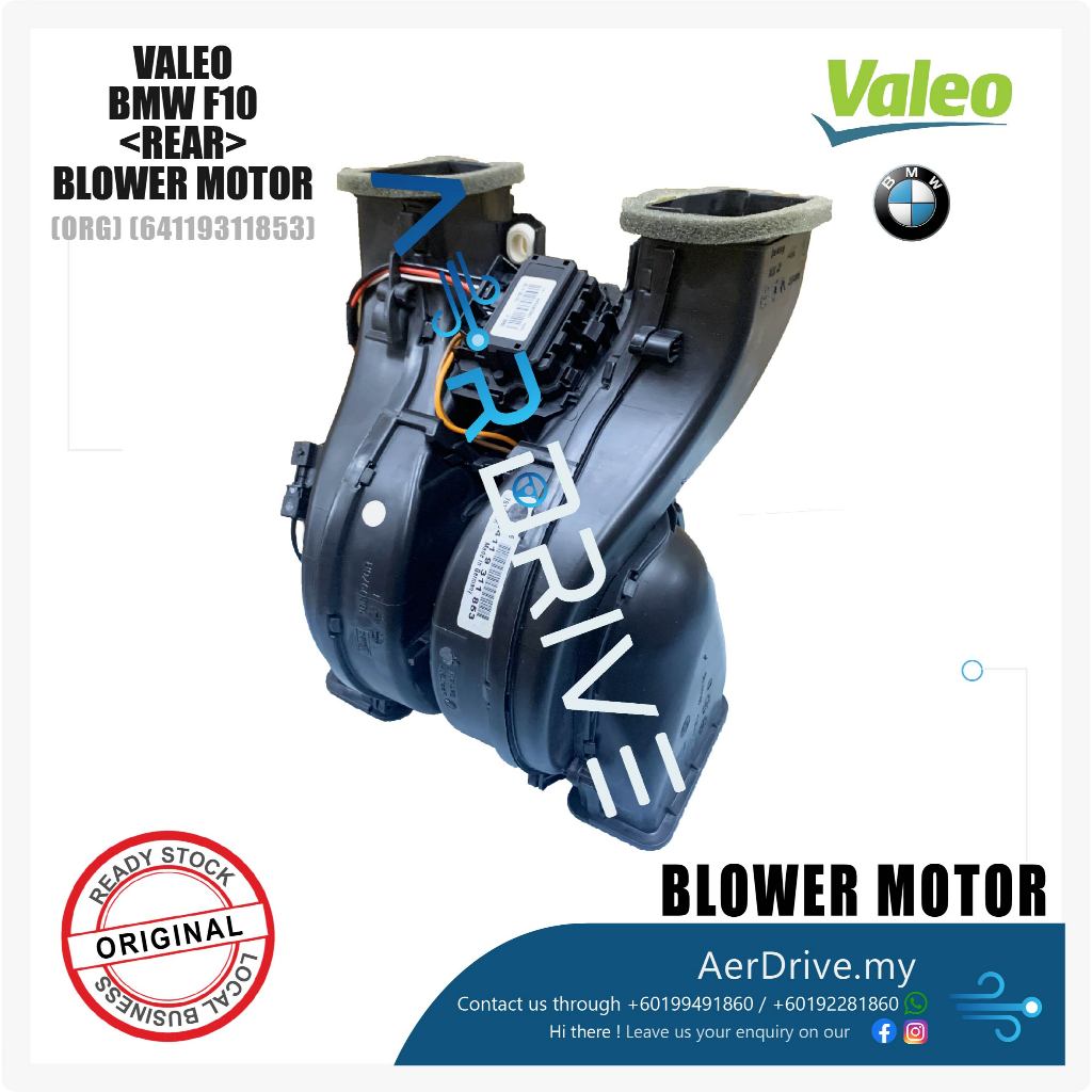 ORIGINAL VALEO BMW F10 BLOWER MOTOR ( 64119311853 ) | Shopee Malaysia