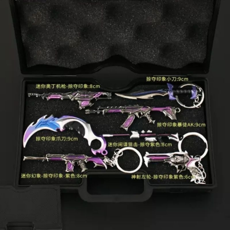Valorant Keychain Reaver Kuronami Champions Melee Knife Karambit ...