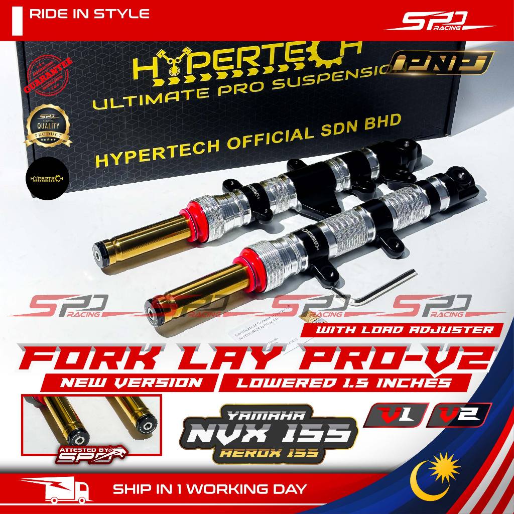 NVX Fork Lay PRO V2 I NEW VERSION I Adjustable I Lowered 1.5 INCHES ...