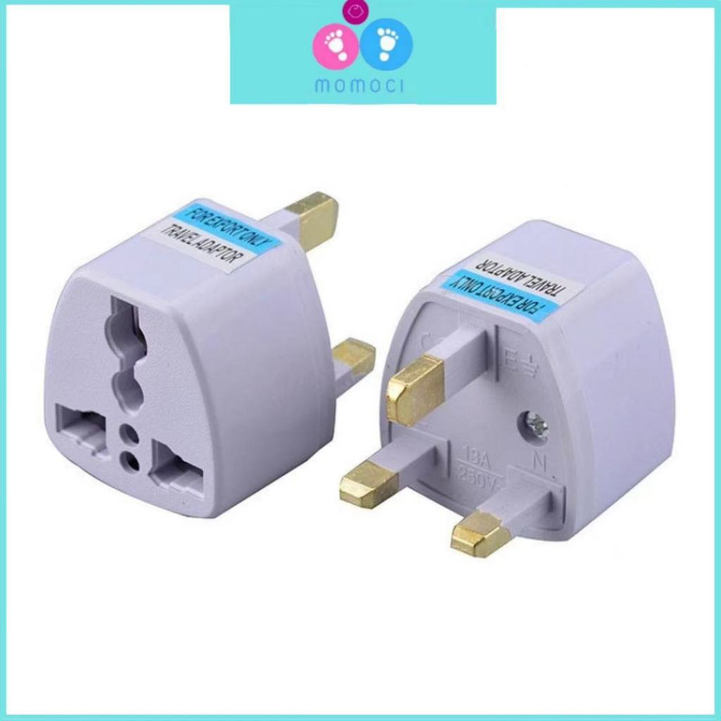 Universal Adapter Plug Head UK 2 Pin Malaysia China Plug Soket US/EU ...
