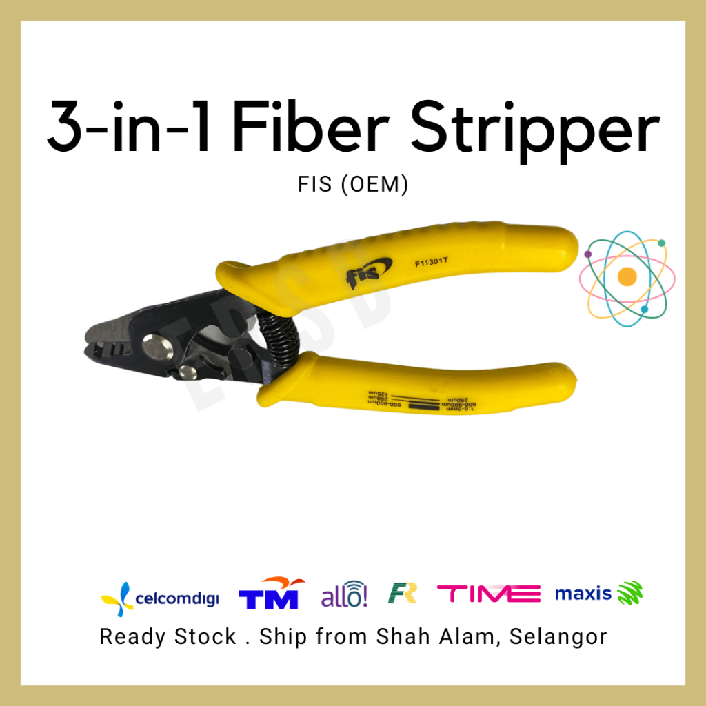 Fiber Optic Stripper, Three Hole (FIS) 3-in-1 | Shopee Malaysia
