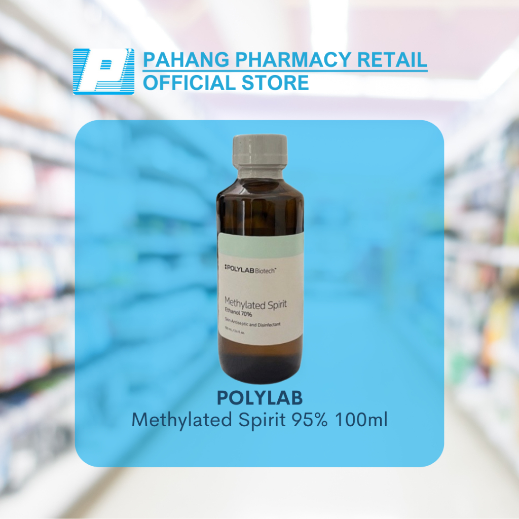 POLYLAB Methylated Spirit 95% 100ml | Shopee Malaysia