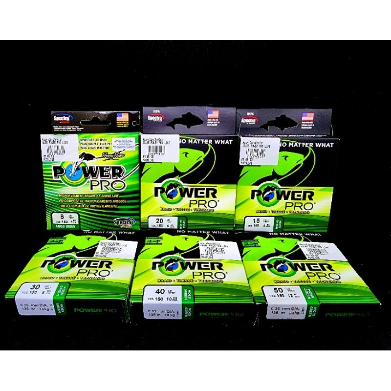 POWER PRO BRAID 150 YARDS 135 METER | Shopee Malaysia