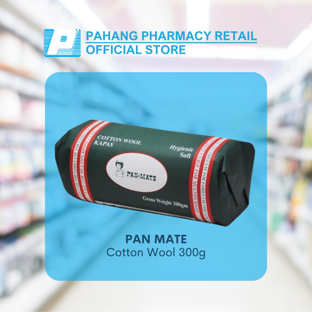 PAN MATE Cotton Wool 300g | Shopee Malaysia