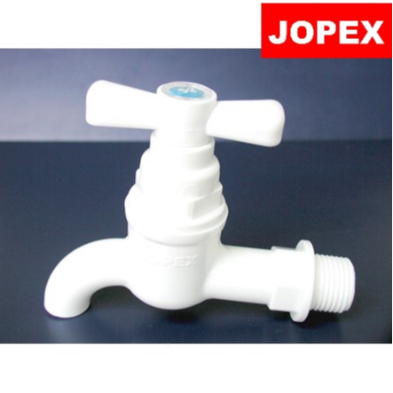 100% ORIGINAL JOPEX PVC 15mm /20MM SINK BIB PVC Water Tap Kepala Paip ...
