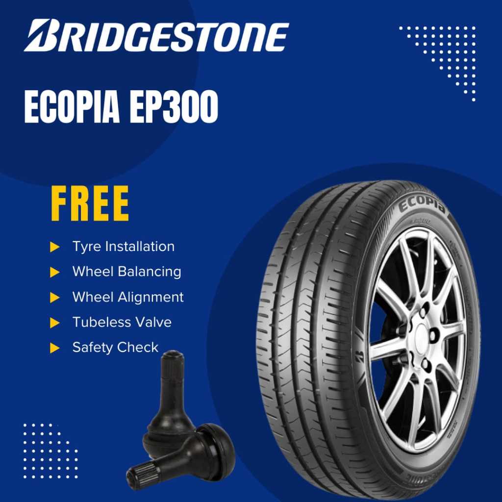 NEW TYRE 185/55R16 ECOPIA EP300 BRIDGESTONE | Shopee Malaysia