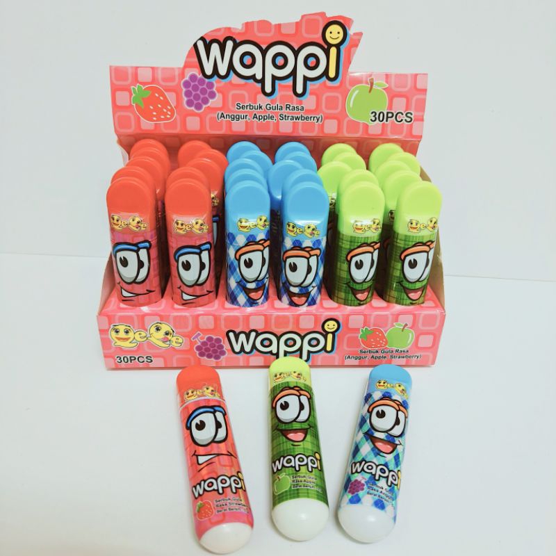 Wappi Serbuk Gula Rasa ( Anggur , Apple , Strawberry) | Shopee Malaysia