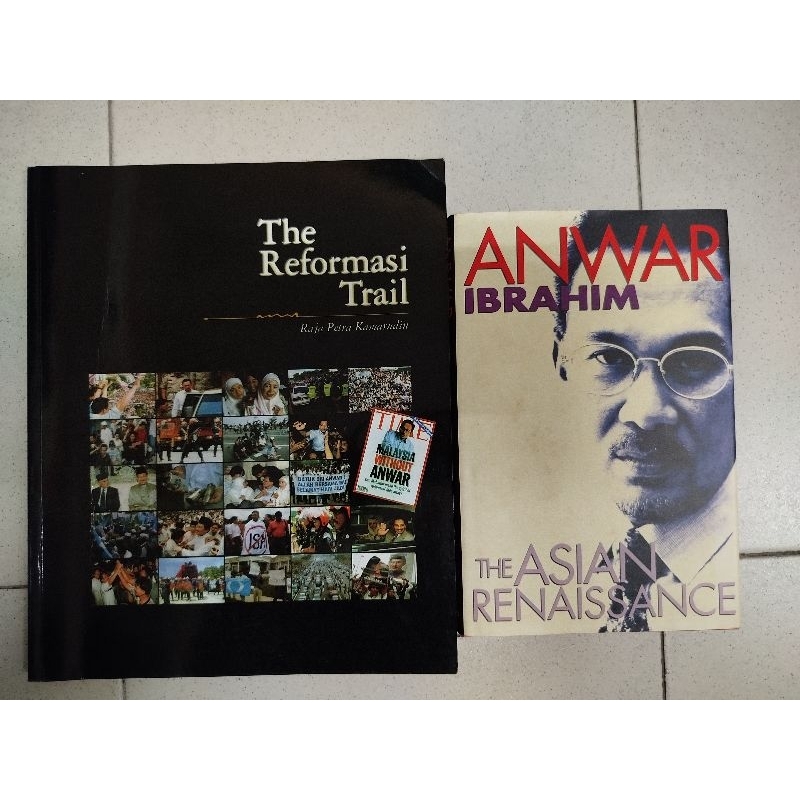 [Second Hand Book]Anwar Ibrahim: Remofasi Trail + The Asian Renaissance ...