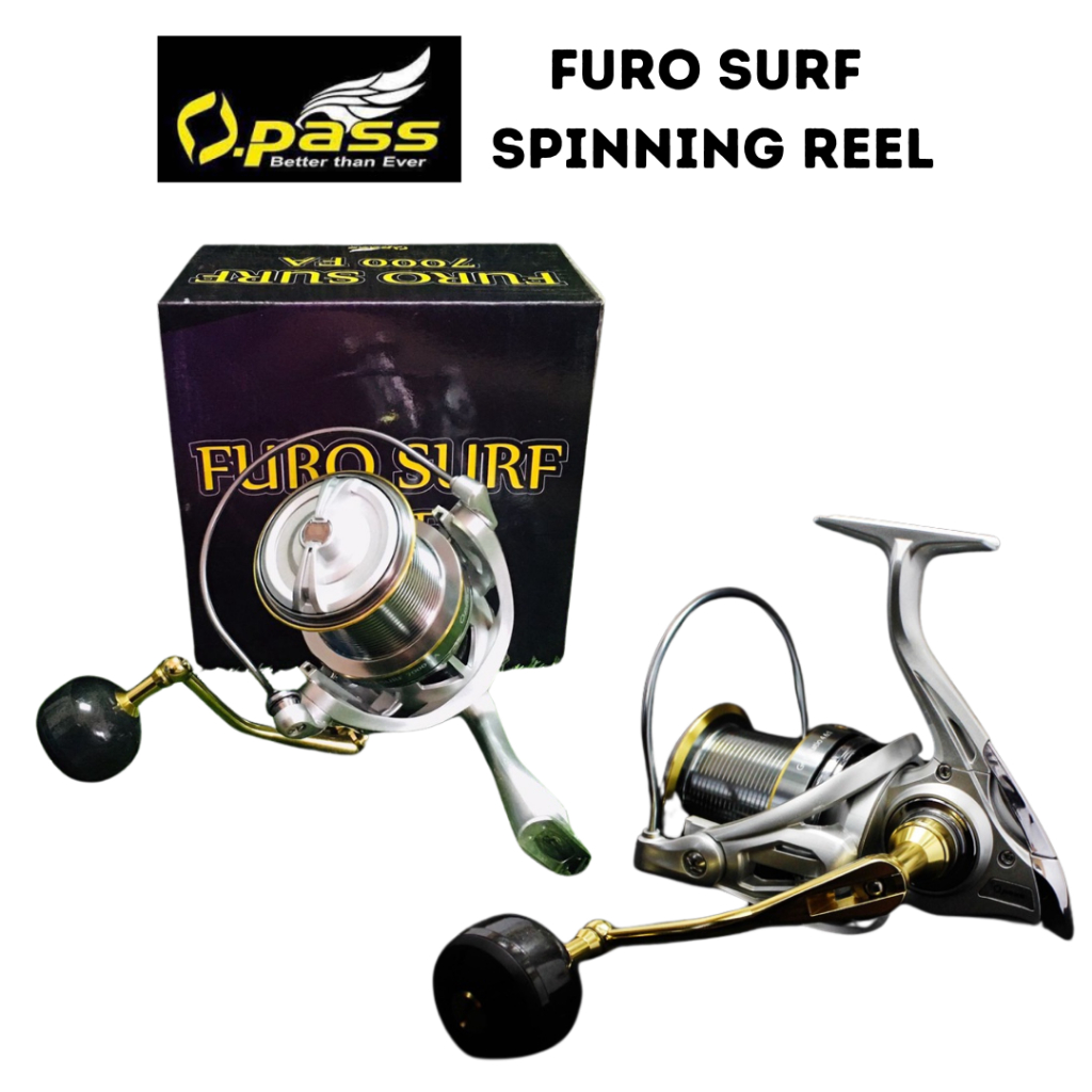 Opass Furo Surf 7000FA Spinning Surf Fishing Reel Mesin Pantai Surf ...
