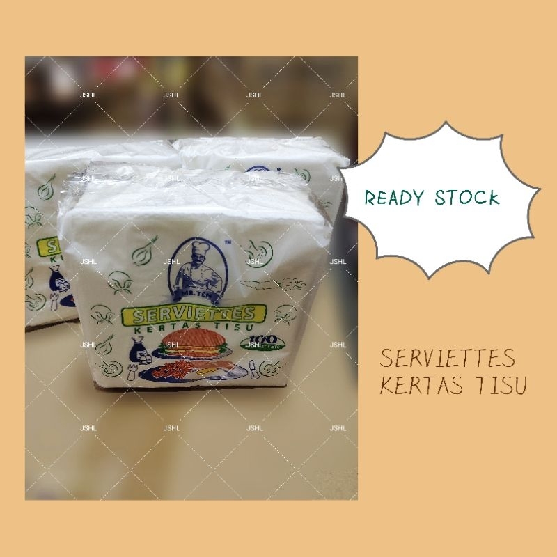 MR.TEN SERVIETTES KERTAS TISU 🔥 READY STOCK 🔥 | Shopee Malaysia