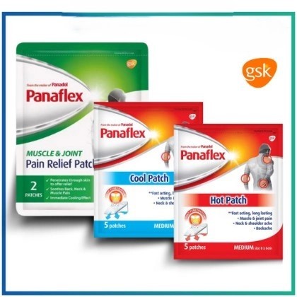 GSK PANAFLEX VALUE PACK ( HOT/COOL/ MUSCLE & JOINT PAIN RELIEF ...