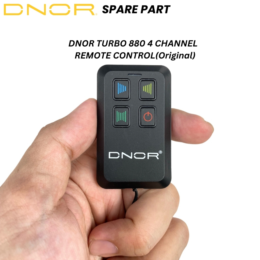 DNOR TURBO 880 ANTI SPY 4 CHANNEL REMOTE CONTROL -1 Unit ONLY(Original ...