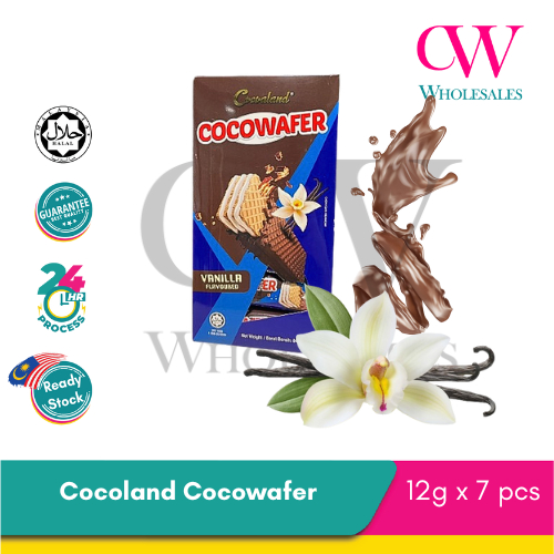 Cocoaland Cocowafer (7pcs x 12g) | Shopee Malaysia