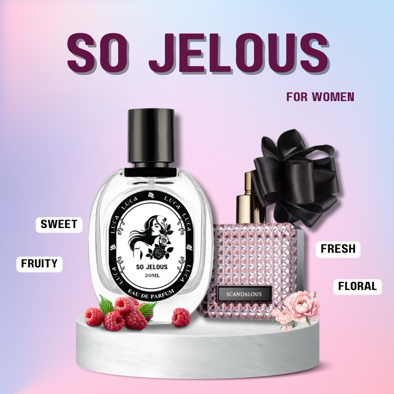 SO JELOUS BY LUCA PERFUME EDP | Shopee Malaysia