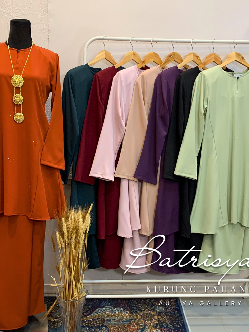 BAJU KURUNG PAHANG BATRISYA BY AULIYA GALLERY | Shopee Malaysia