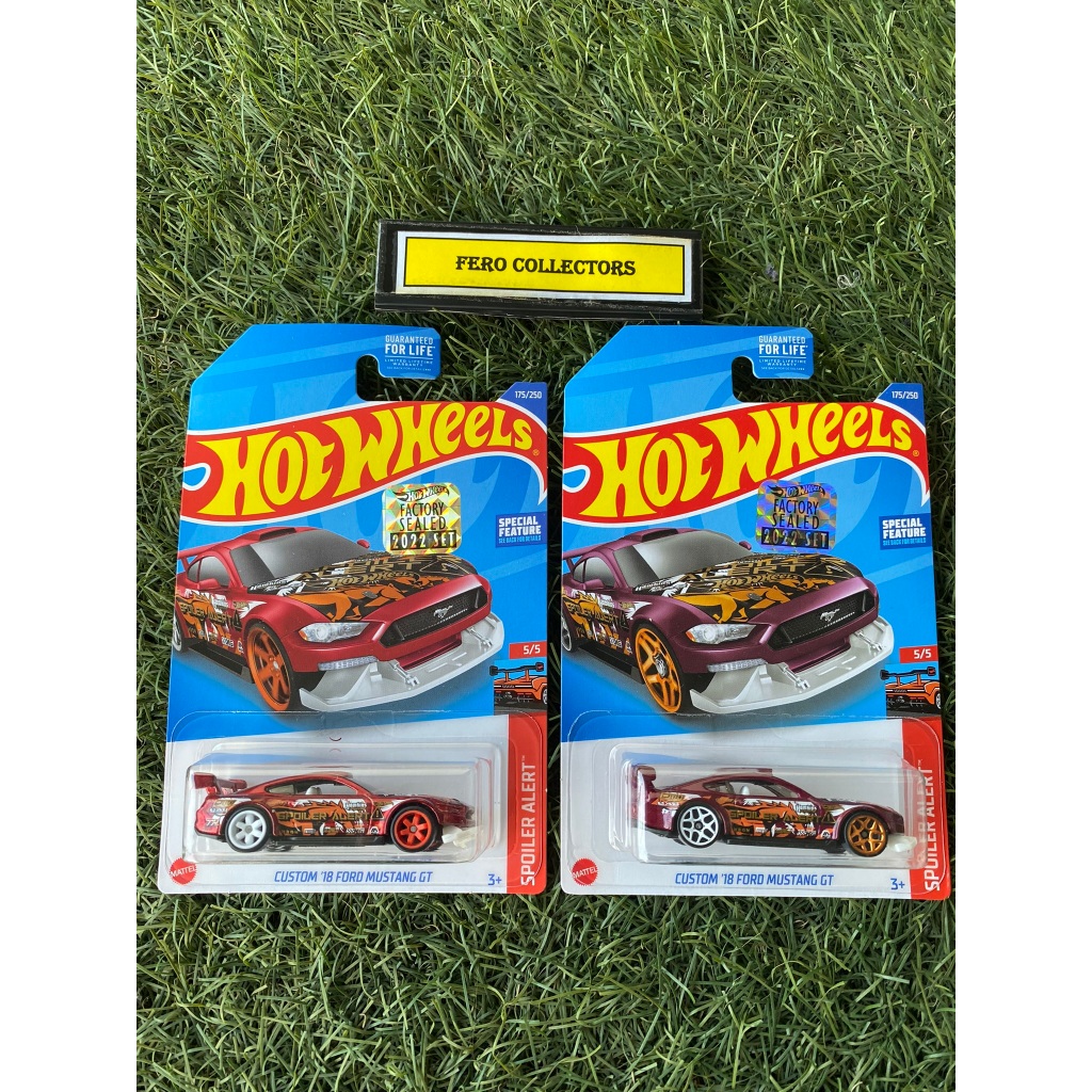 Hot Wheels STH Custom 18 Ford Mustang GT Super Treasure Hunt Factory ...