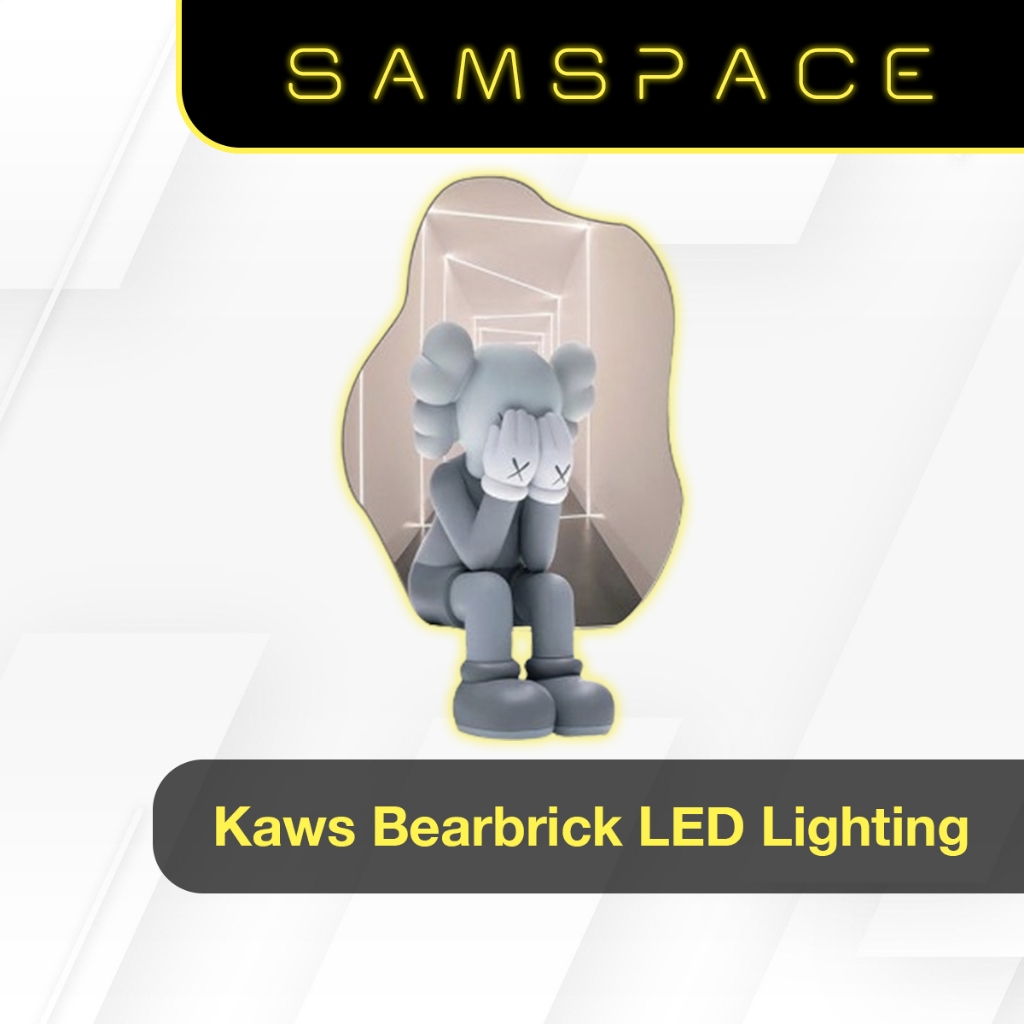 SamSpace Kaws Bearbrick LED Lighting Painting Wall Light Deco | Shopee ...