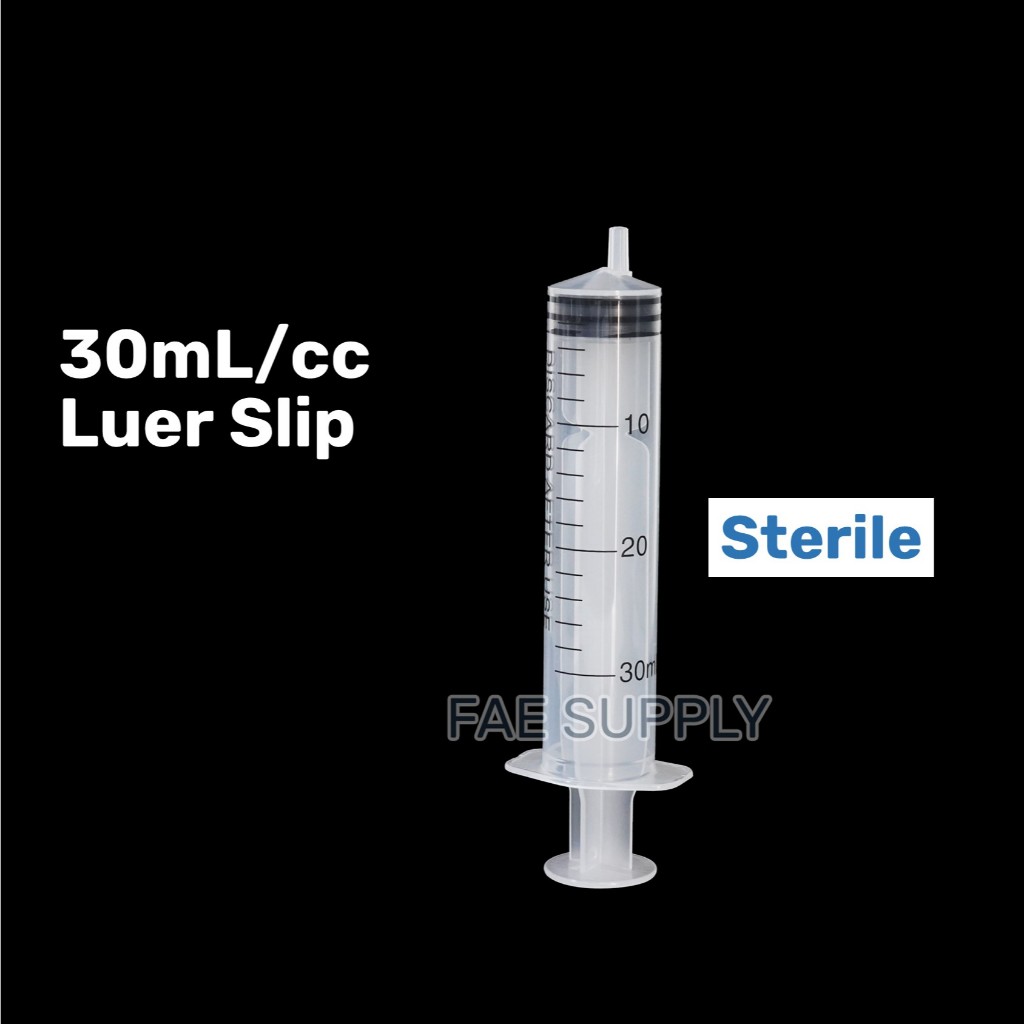 Picagari Syringe Luer Slip 1 5 10 12 20 30 50 60 ml cc individual pack sterilized feeding ...