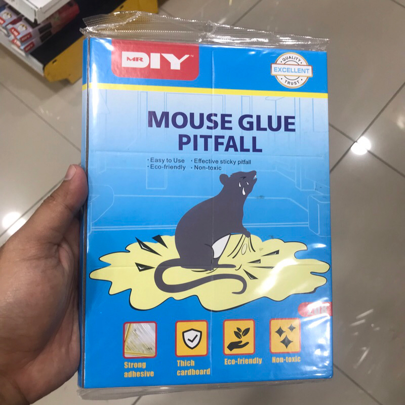Mr DIY Mouse Glue Pitfall Perangkap Tikus Boleh Lipat L Size | Shopee ...