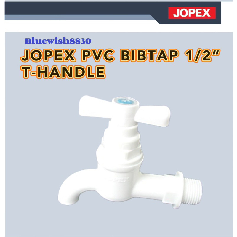JOPEX PVC Water Tap 15mm /Stopcock 15mm Made In Malaysia | Shopee Malaysia