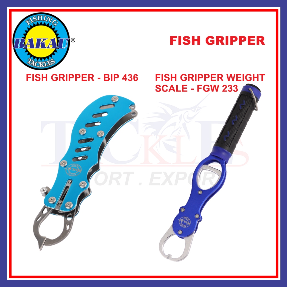 Bakau Fish Gripper BIP 436 / FGW 233 Weight Scale Fish Grabbing Fishing ...