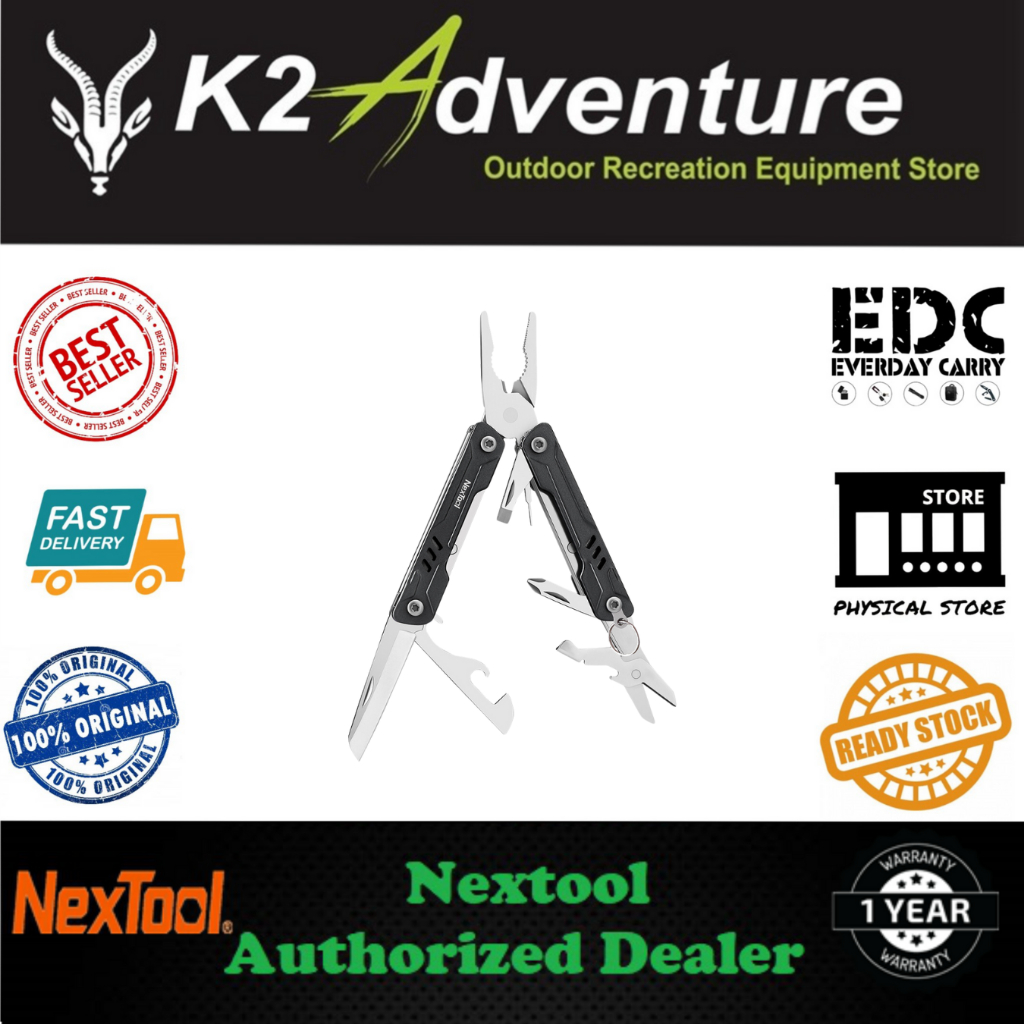 NexTool Mini Sailor NE20156A 10-in-1 EDC Steel Multifunctional ...