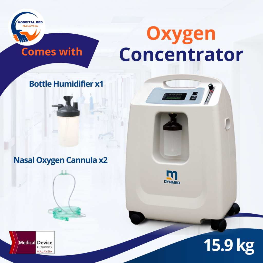[Same-Day Delivery] Oxygen Concentrator 5L & Bottle Humidifier & Nasal ...